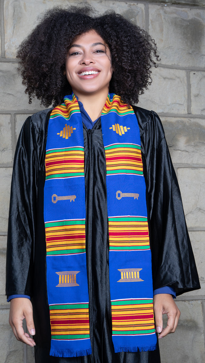 TL31-PLAIN KENTE STOLE-"ROYALTY, KEY TO SUCCESS, WEALTH" – Midwest ...